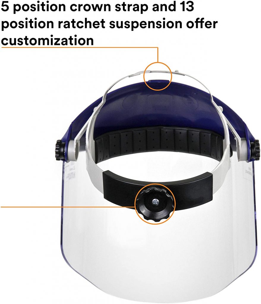 3M Face Shield with Ratchet Headgear, Clear – 82783 – Welcome To True ...